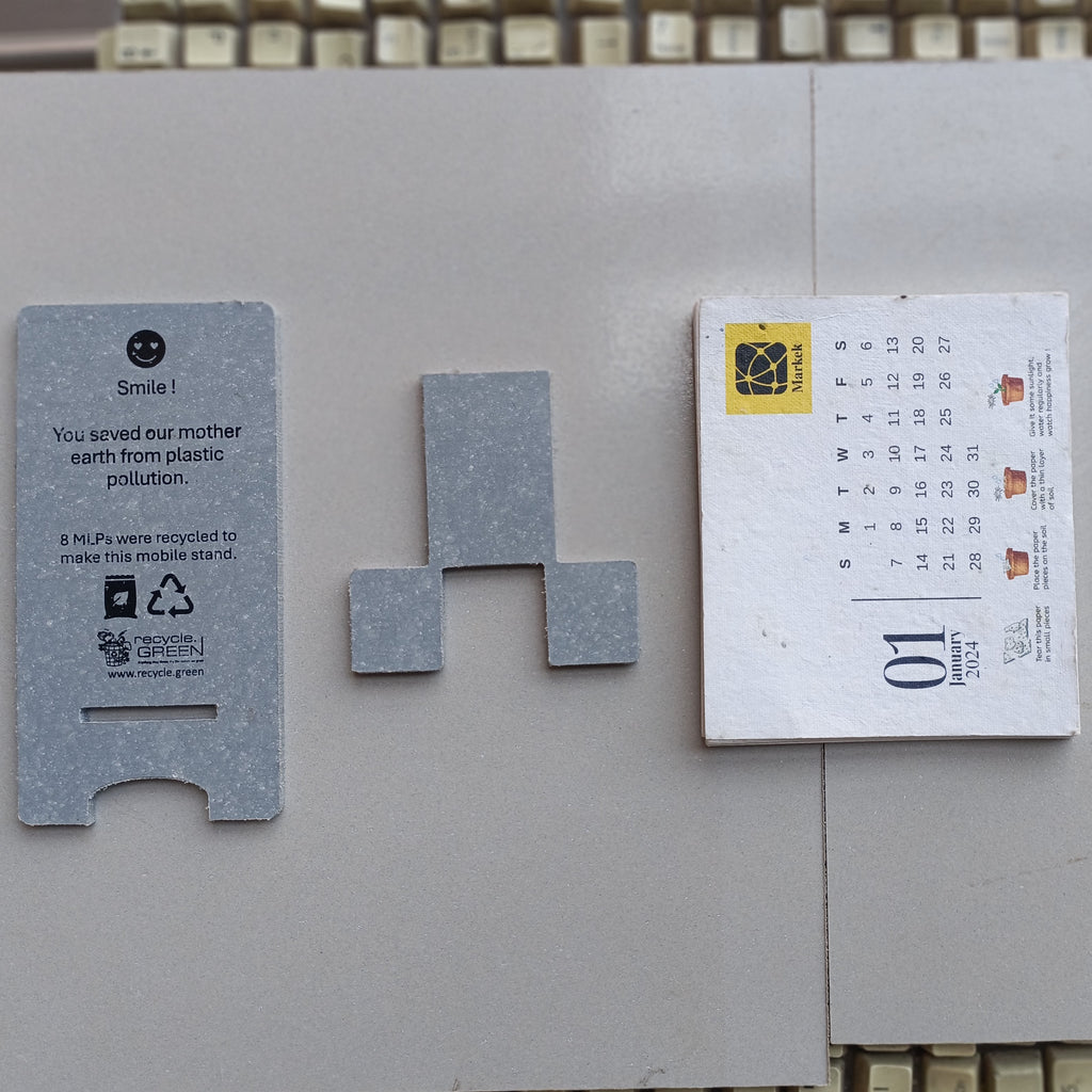 Recycled | Plantable | Eco Friedly Calendar with MLP recycled Mobile S ...