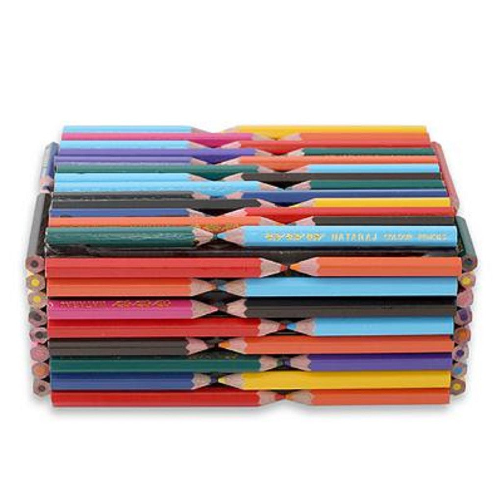 Amazing colourful box made out of waste colour pencils - saving land p ...